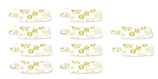 Gold Snow Flake – Nasogastric Patch – A Simple Patch