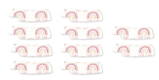 Pink Rainbows – Nasogastric Patch – A Simple Patch