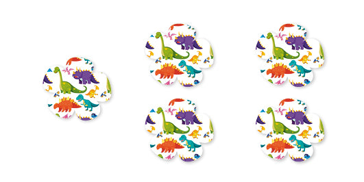 Dinosaurs – Flower Nasogastric Patch – A Simple Patch
