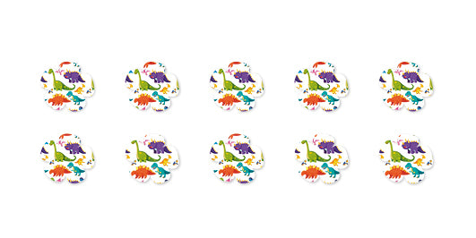 Dinosaurs – Flower Nasogastric Patch – A Simple Patch