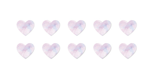 Pastel Pink – Heart Nasogastric Patch – A Simple Patch