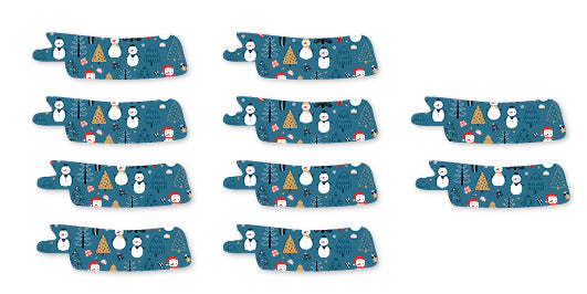 Blue Snowmen – Nasogastric Patch – A Simple Patch